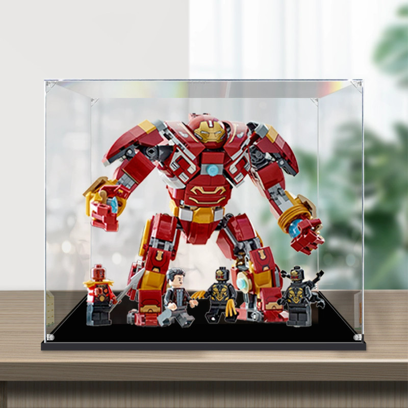 Acrylic display box Transparent case storage box FOR Lego 76247 Anti ...