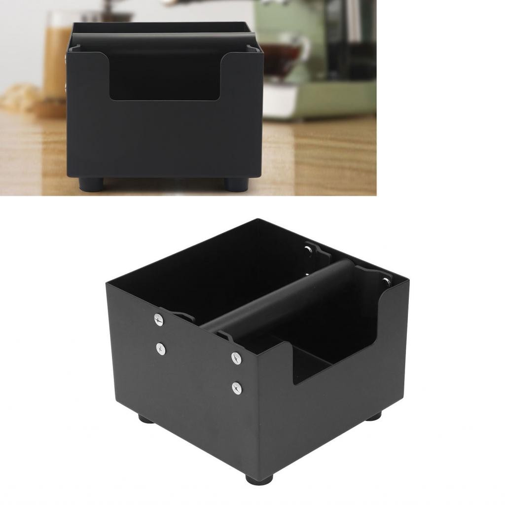 Kkala Stainless Steel Coffee Knock Box Ground Waste Bin Container ...