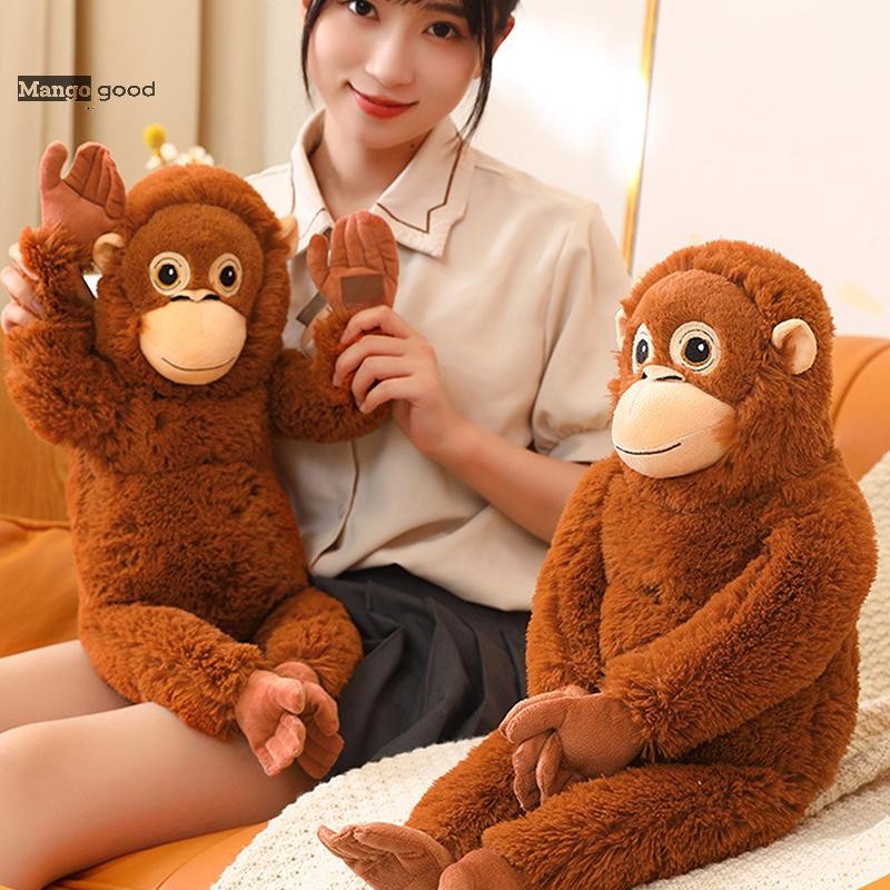 Mangogood Simulation Monkey Orangutan Doll Super Soft Stuffed Animals ...