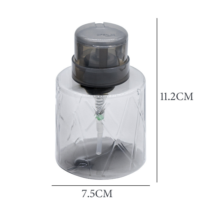Push Down Pump Dispensers, Empty Dispenser Bottle Containers for Makeup ...