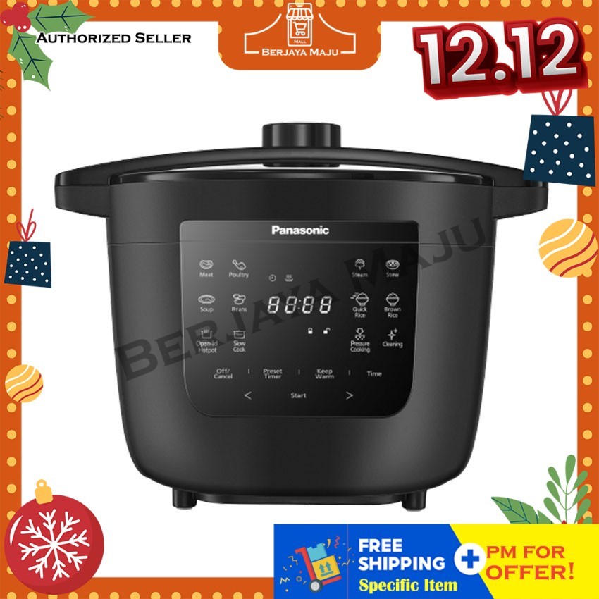 Panasonic 4.0L Pressure Cooker NF-PC400KSK | Shopee Malaysia