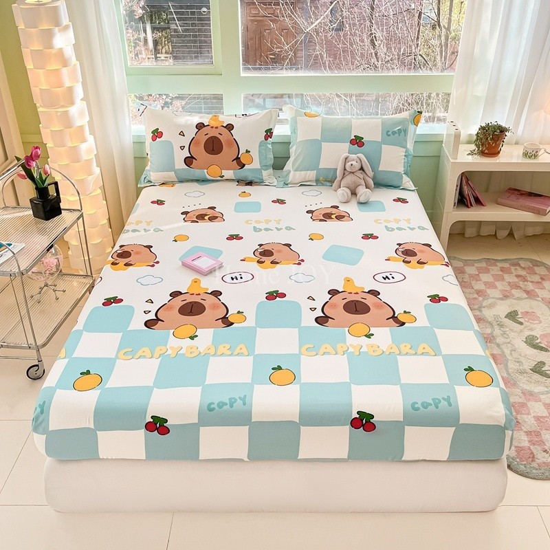 Sheet, Bed Bag, Cartoon Cute Pattern Sheet, Super Soft Fitted Sheet ...