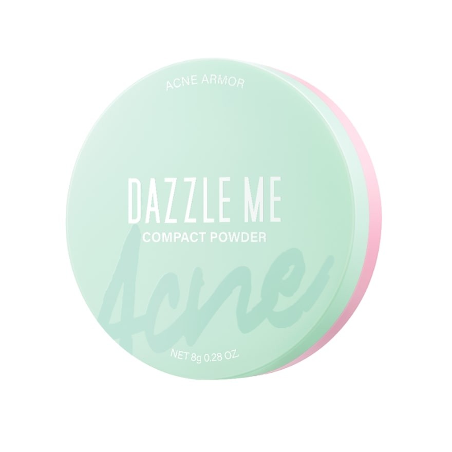 DAZZLE ME Acne Armor Flawless Flex Compact Powder N04 Natural Wheat ...