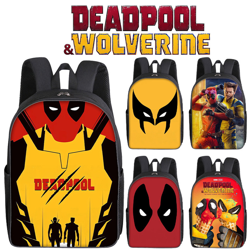 Deadpool and Wolverine 16 inch primary and secondary school students ...