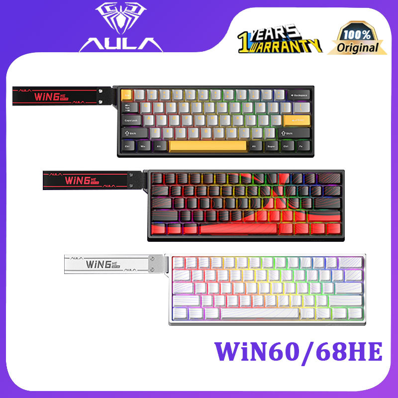 AULA WiN 60/68HE Magnetic Switch Mechanical keyboard RT game FPS ...