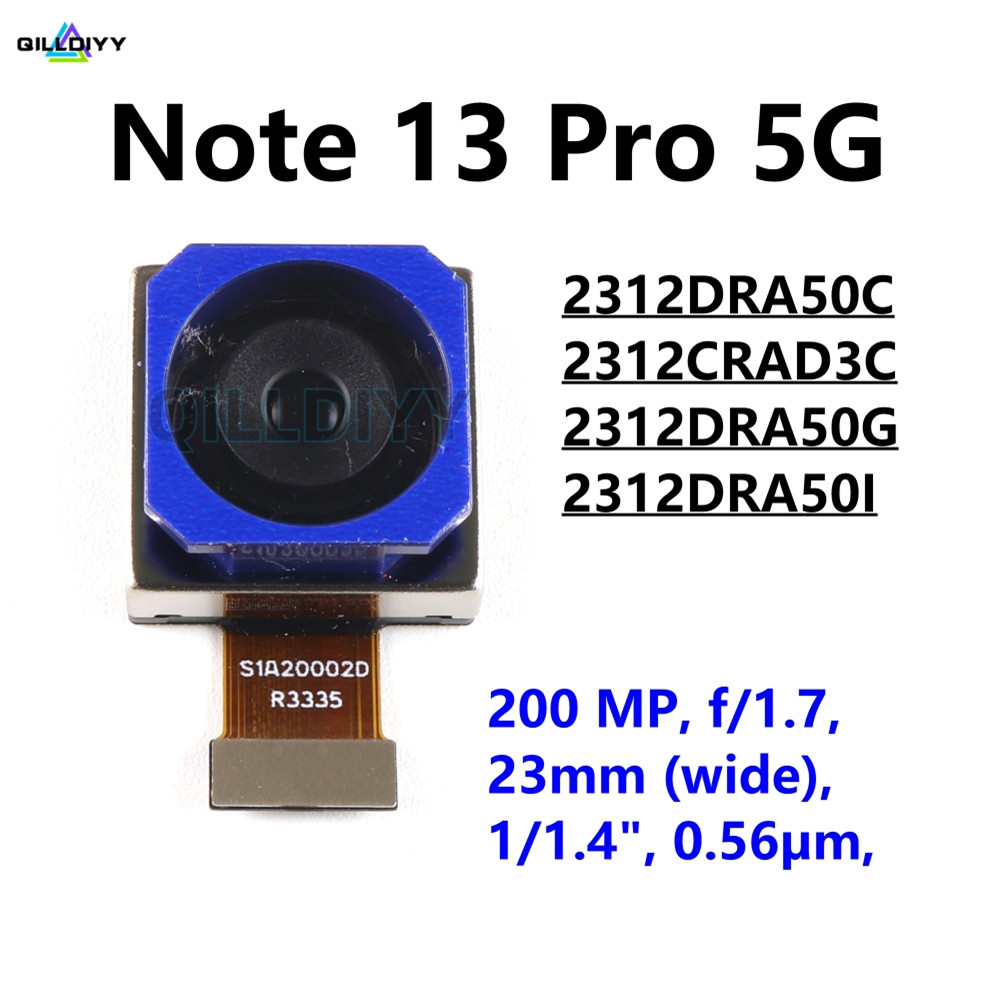 Rear Camera For Xiaomi Redmi Note 13 Pro 5G Main Back View Big Camera ...