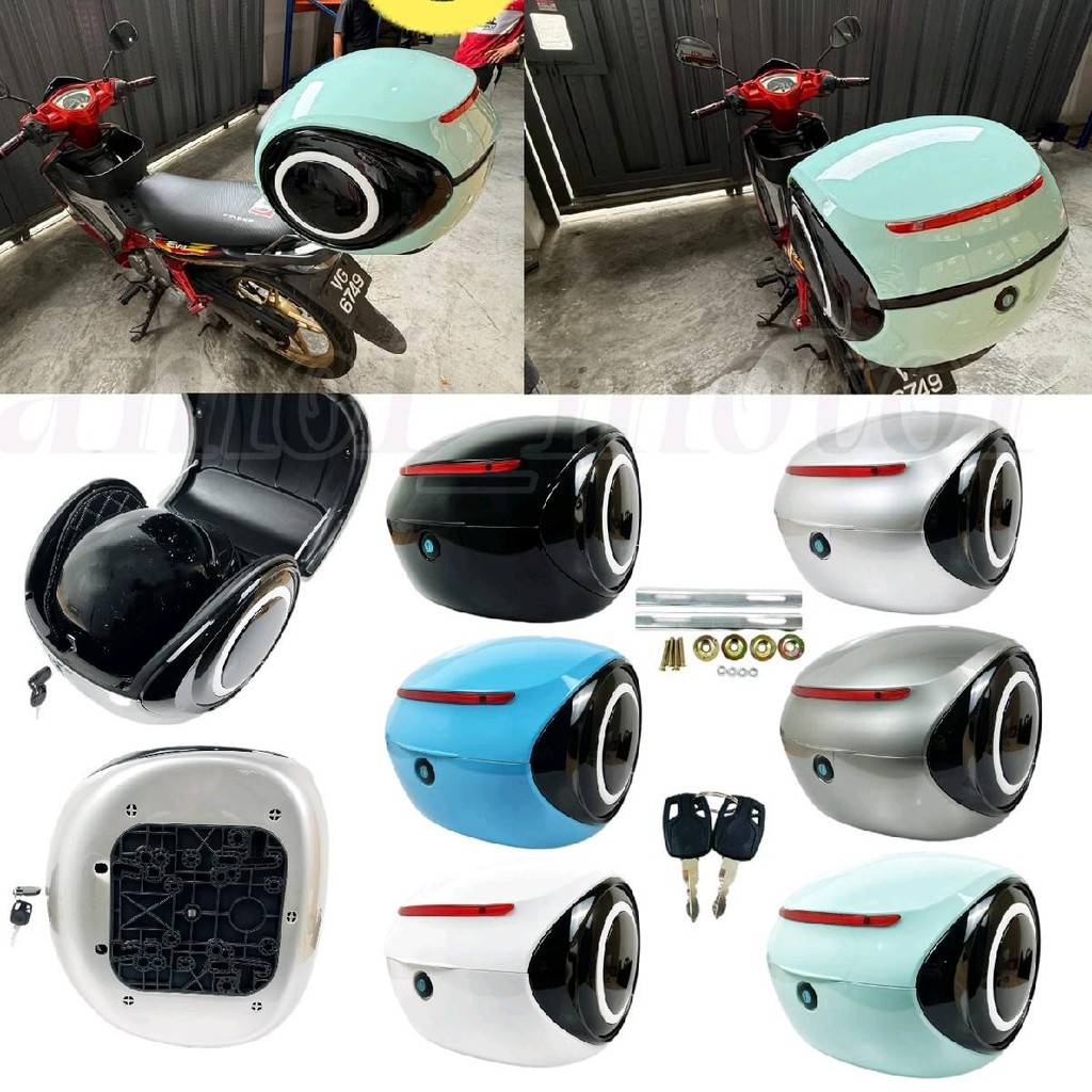 35L TOP BOX ALIEN SIPUT MOTOR UNIVERSAL MOTORCYCLE Y15ZR Y16ZR LC135 ...