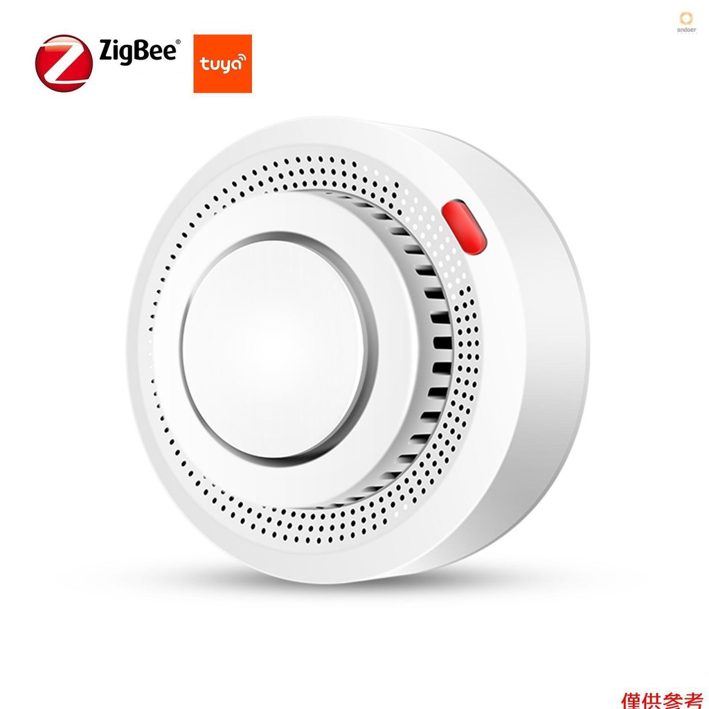 Smoke Detector TUYA APP Push Massage Smoke Sensor Highly Sensitive ...