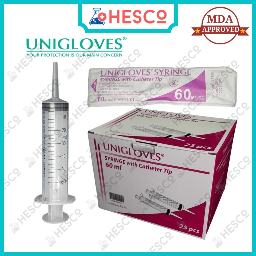 60ml / cc Catheter Tip Syringe Picagari Kateter with Tip Reducer ...