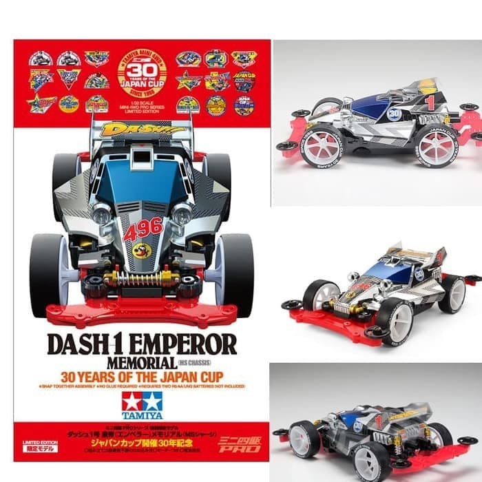 Tamiya Mini 4WD Limited edition Dash 1 Emperor Memorial | Shopee Malaysia