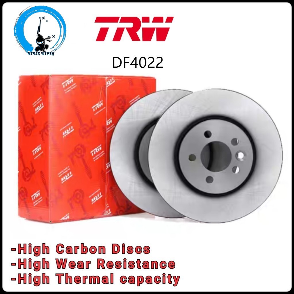 Original TRW Front Disc Rotor - Proton Wira 1.5 ( DF4022 1Pair ...