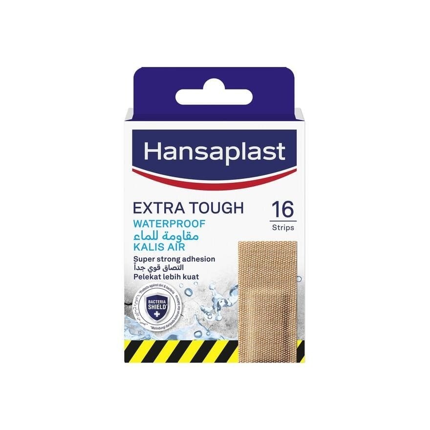 HANSAPLAST Extra Tough Waterproof Plaster 16's | Shopee Malaysia