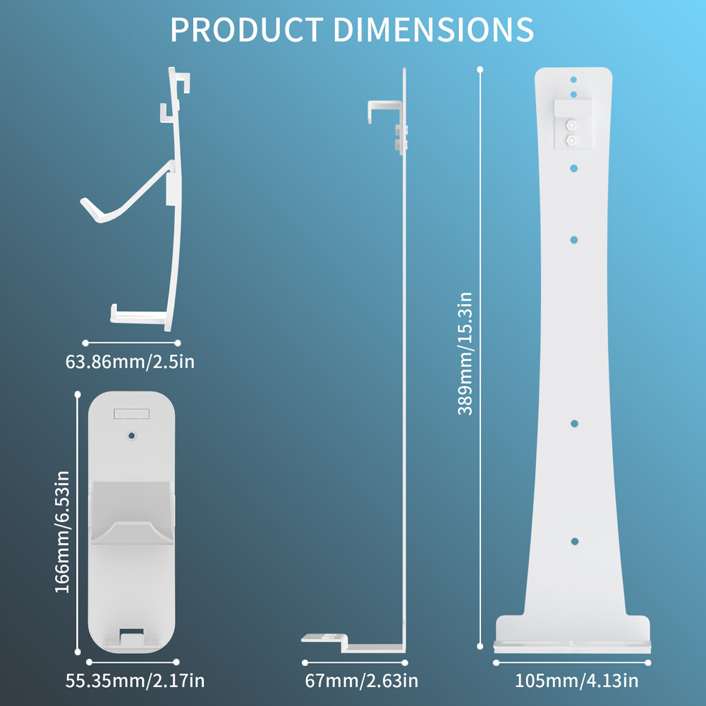 [KidsDreamMall.my] For PS5 Pro/PS5 Slim/PS5 Wall Mount Storage Bracket ...