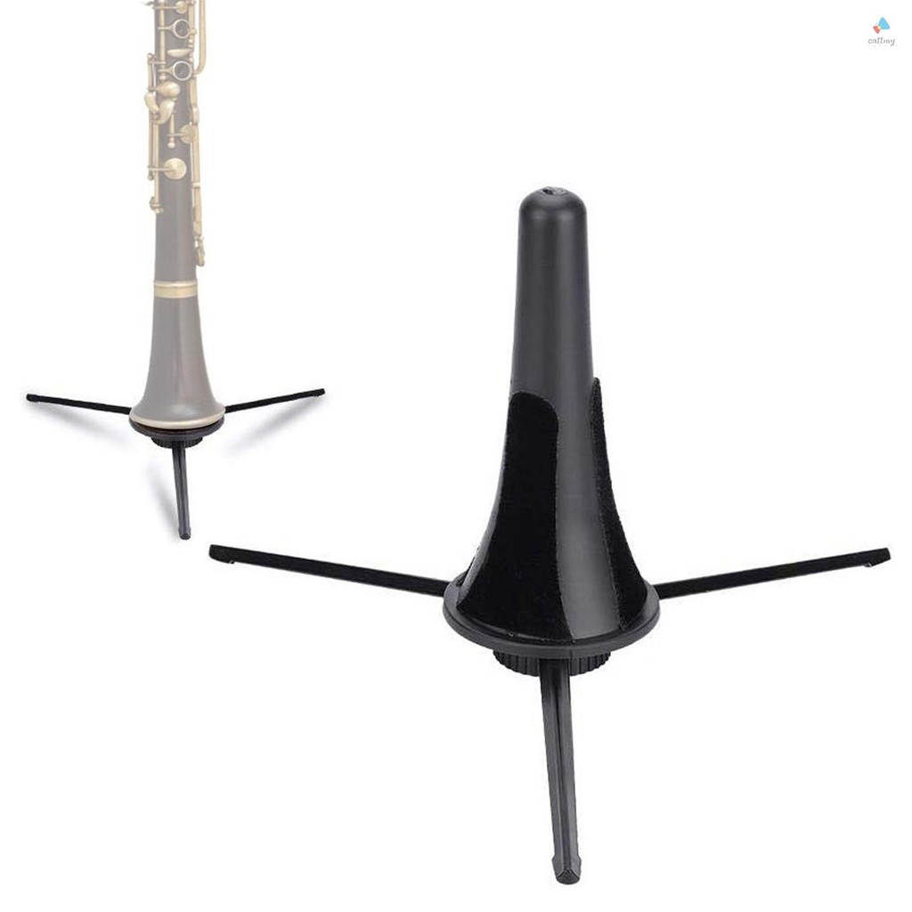 Foldable Clarinet Oboe Stand Straight Saxophone Tripod Holder for Wind ...