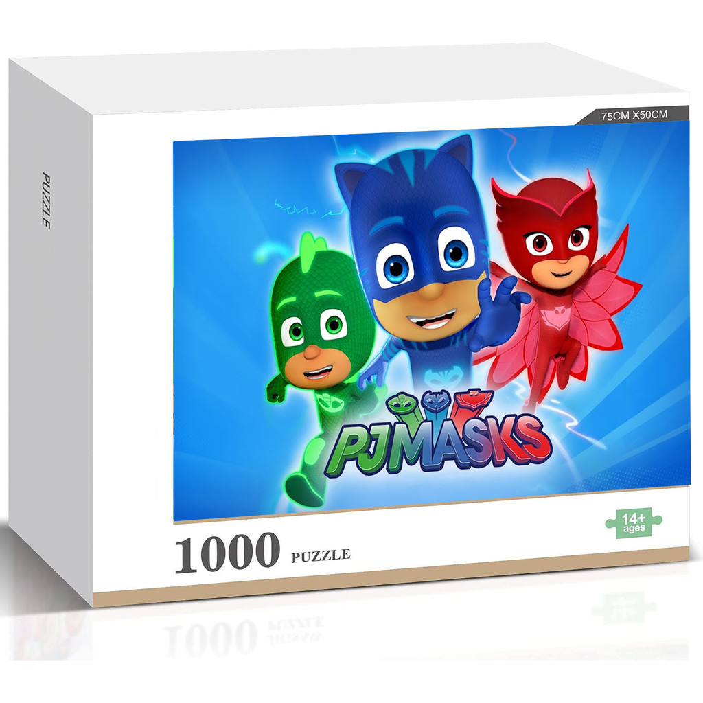 PJ Masks Wooden Jigsaw Puzzle Family Game Home Wall Decor Gift | Shopee ...