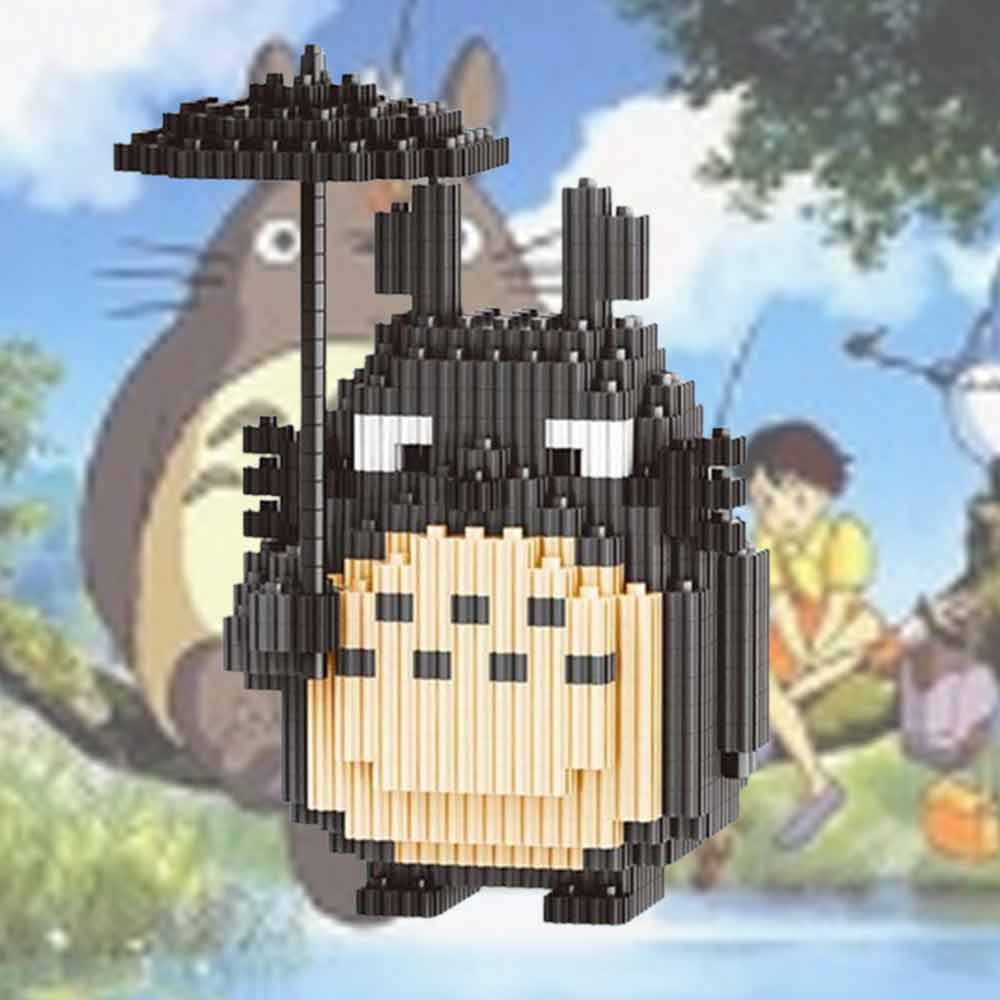 My Neighbor Totoro 3D Puzzle Micro Building Blocks DIY Toy | Shopee ...