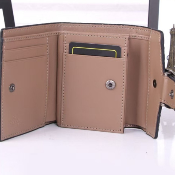 The new store opens.[Original Assembly Box] Short Wallet Genuine ...