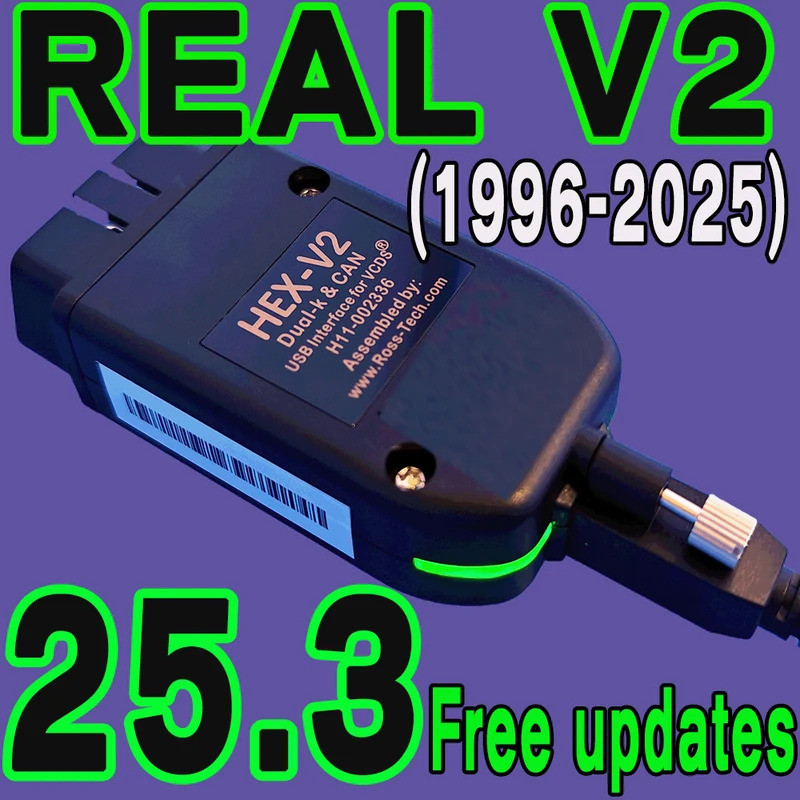 2025 Newest Unlimited VINs VCDS Auto com Diagnostic Coding VAG HEX V2 VAG COM Hardware Interface ...