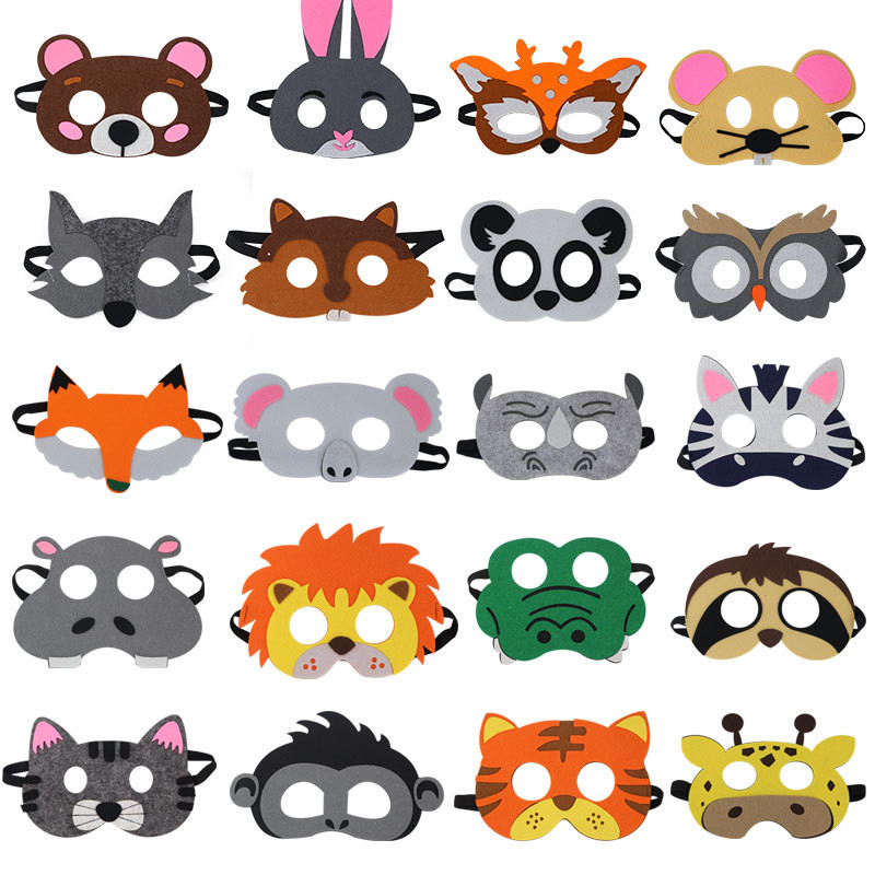 ‌2025 Kids Tiger Frog Mask for Kindergarten Show & Hari Kanak-Kanak ...