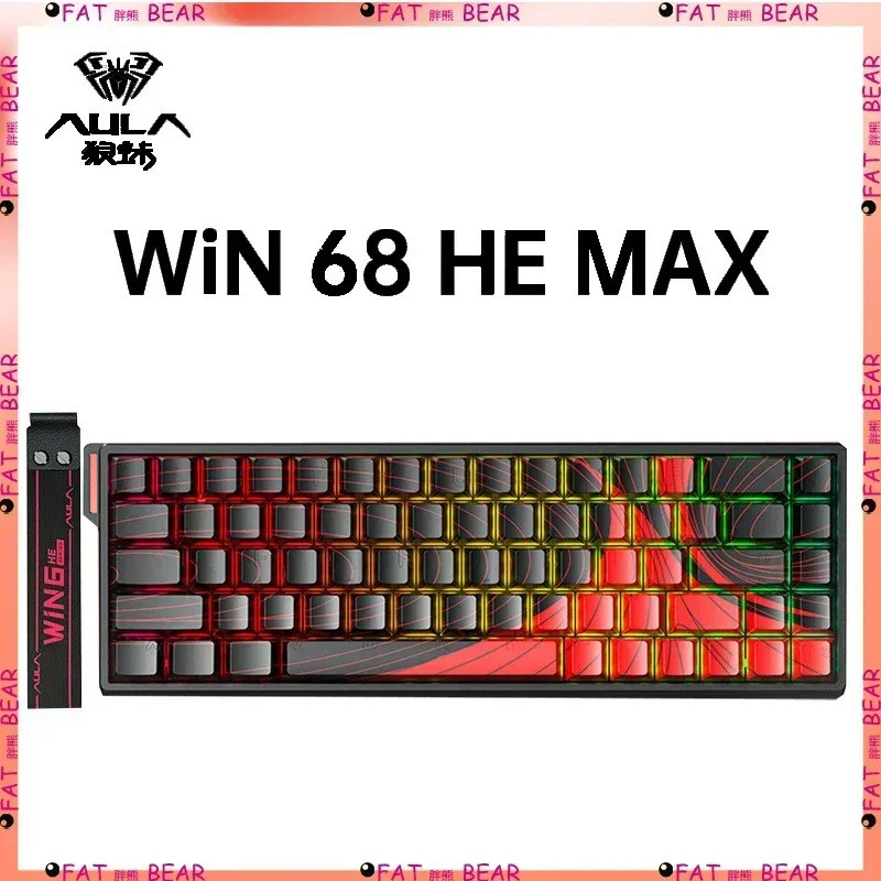 AULA WIN60 WIN68 HE MAX mechanical keyboard magnetic switch 8k polling ...
