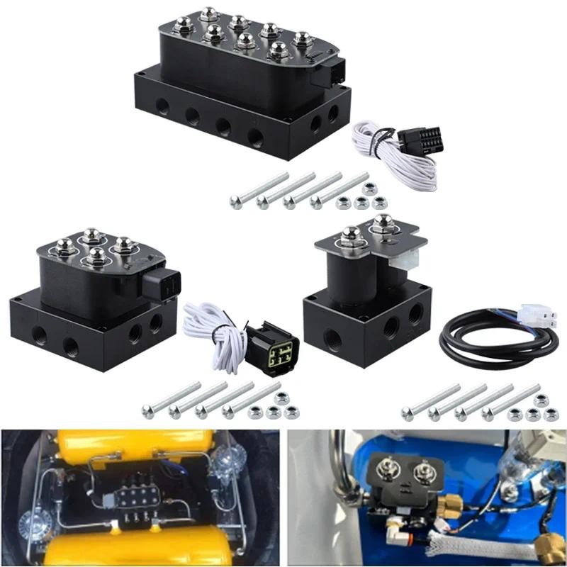 12V Solenoid Valve Air Ride Suspension Manifold Valve 0-200psi/0-300psi ...