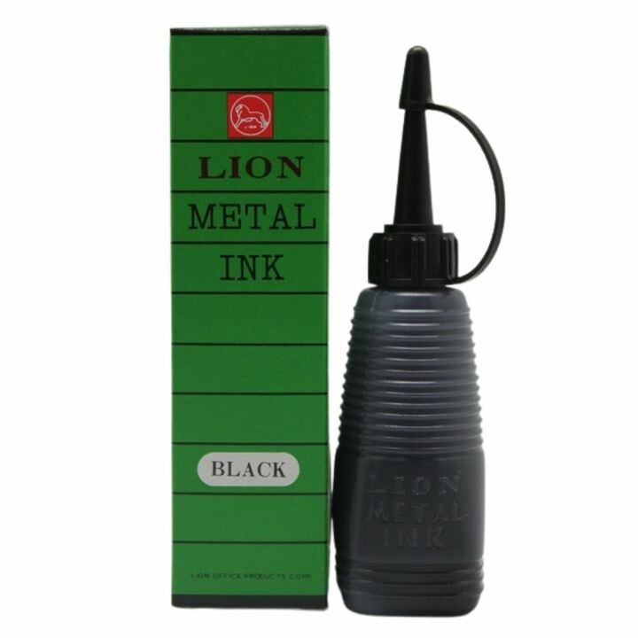Lion Metal Ink (28g) - Black | Shopee Malaysia