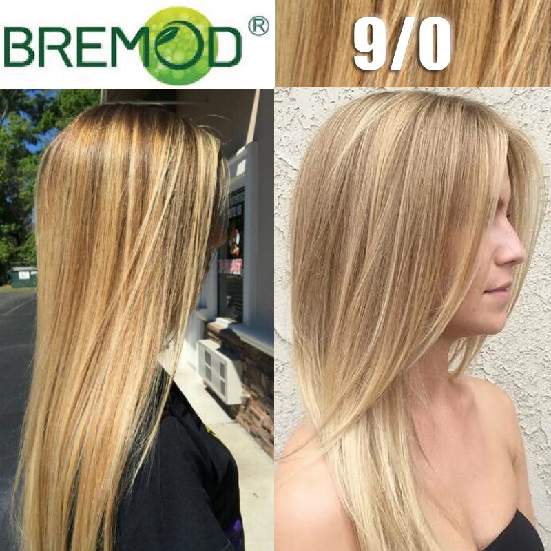 BREMOD 9/0 Lighter Blonde Hair Color (Water permeable / Telus Air ...