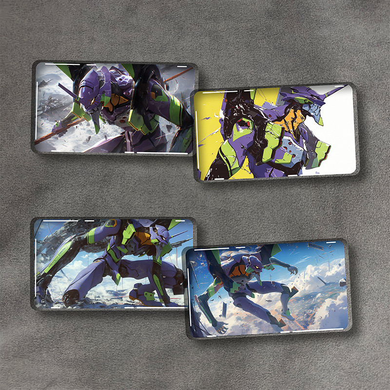 Eva Evangelion Crystal Car Sticker Chassis Decoration Sticker ...