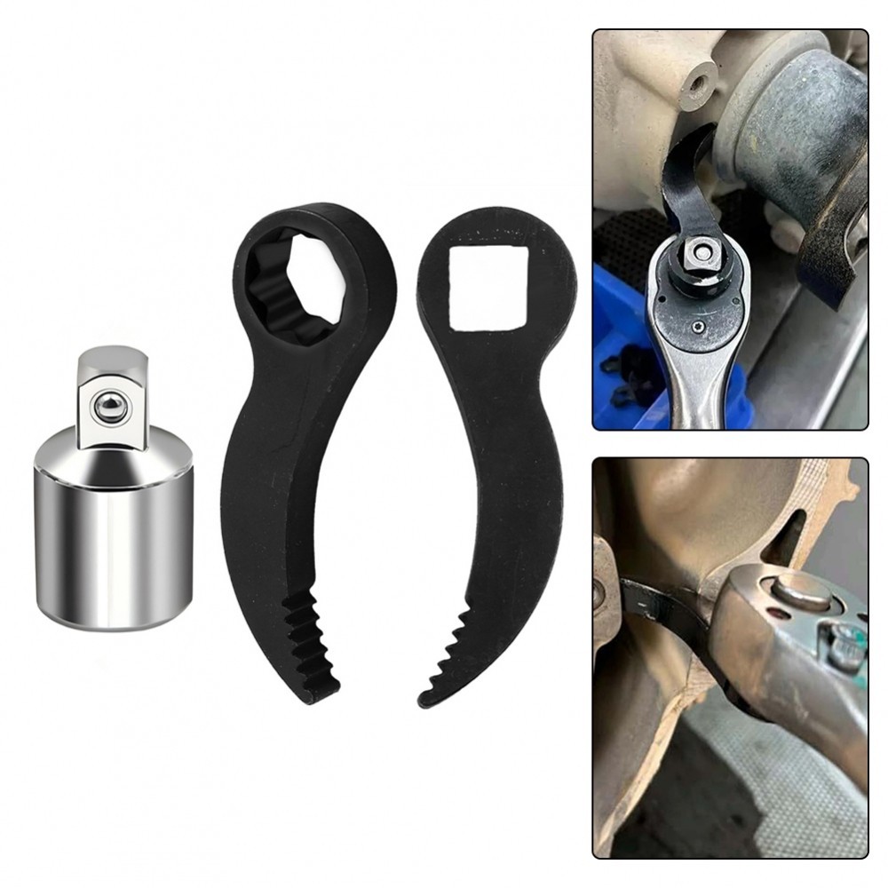 Compact 3 Pcs Crowbar Adapter Set for Tight Spaces in For Auto Repairs ...