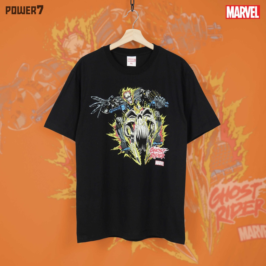 Ghost Rider Ghost Rider T-shirt Microfiber Jersey Ready Stock | Shopee ...