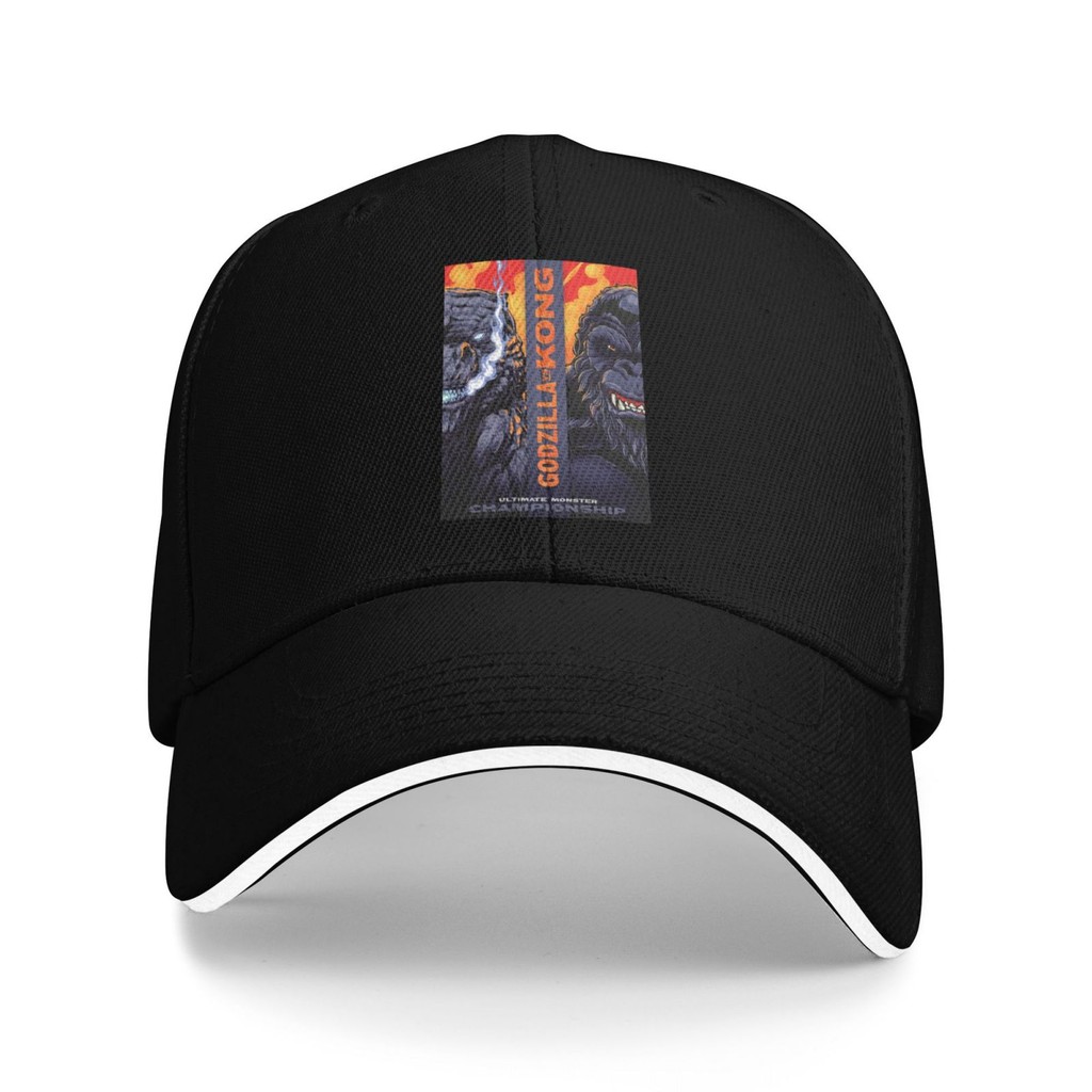 King Of Monsters Movie Kong And Godzilla Hip Hop Designs Baseball Cap ...