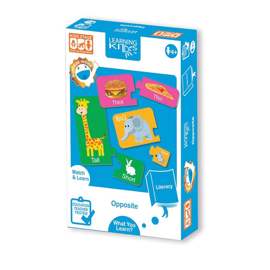 LEARNING KITDS Text Series Relative Comparison Game eslite | Shopee ...