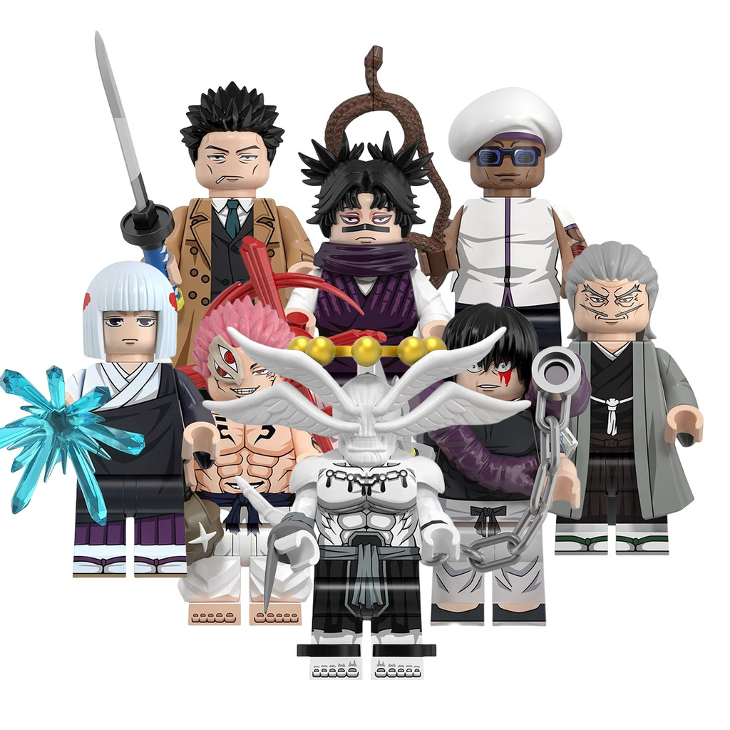 Jujutsu Kaisen Action Figure Fushiguro Toji Makora Ryomen Sukuna Choso ...