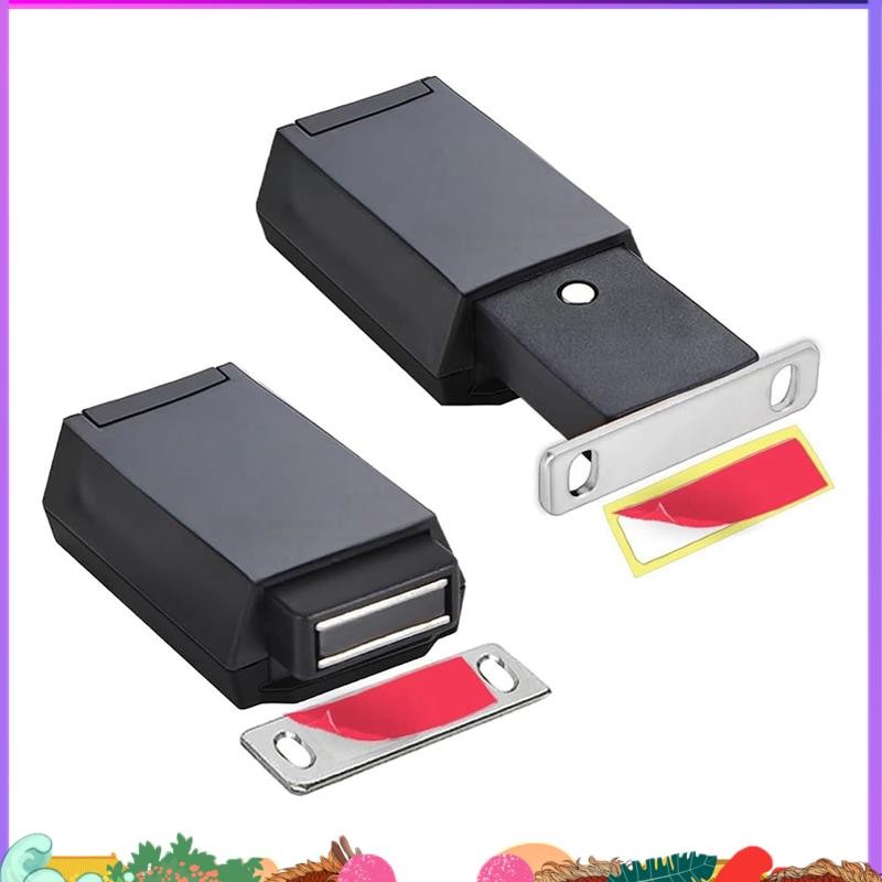 2 Pack Heavy Duty Push Latch & Lock for Hidden Door Touch Latches and ...