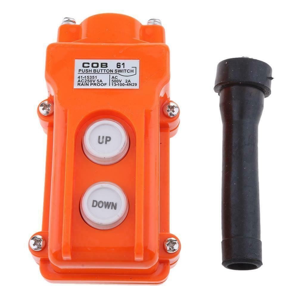 IN STOCK| COB-61 Crane Winch Pendant Control Station UP Down Hoist Push ...