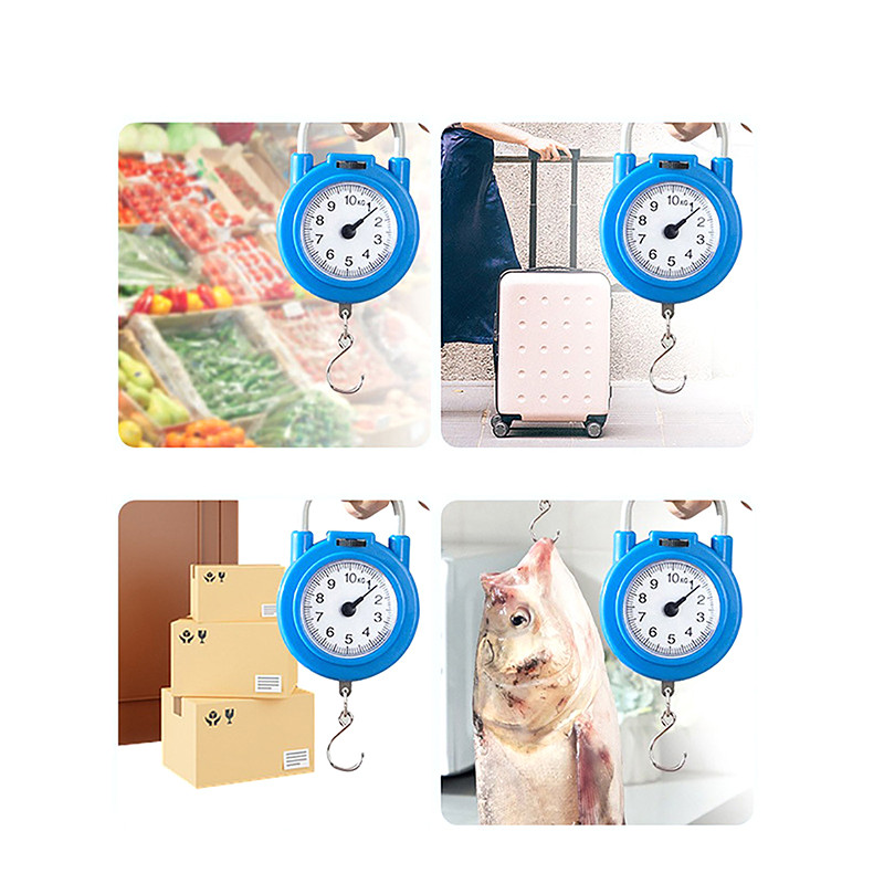 guyumao 10kg Portable Hanging Mechanical Scale Fish Luggages Kitchen ...