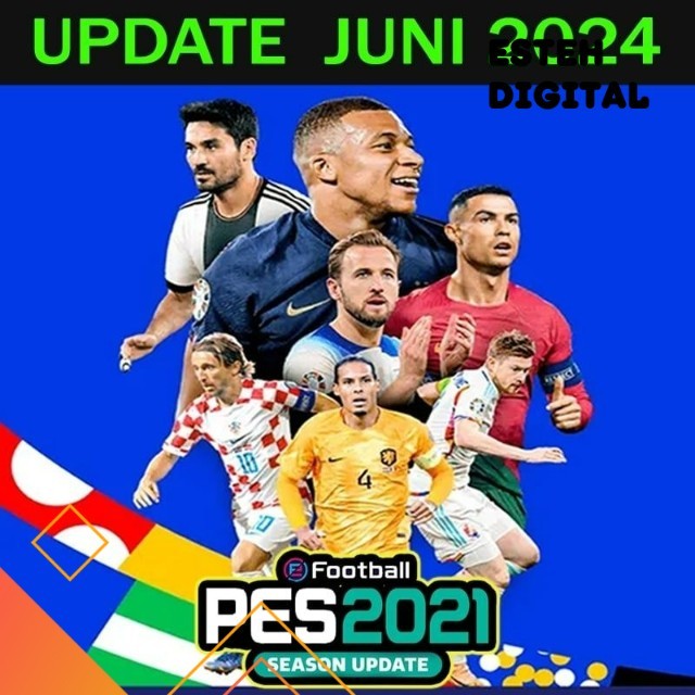 Pes 2021 + Patch 2024 - eFootball PES 2021 PC GAMES UPDATE DVD GAME ...