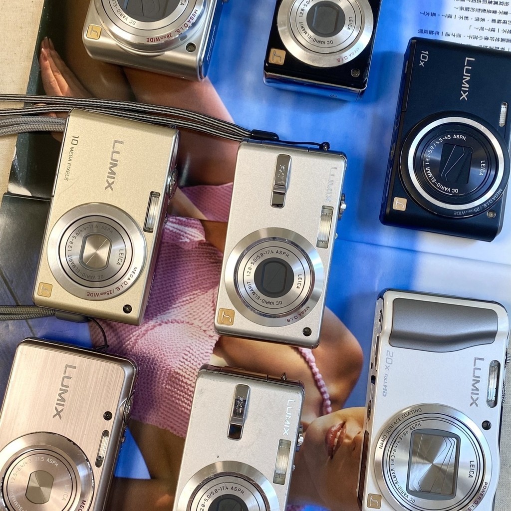 Panasonic Retro Digital ccd Camera Retractable Campus HD Small Students ...