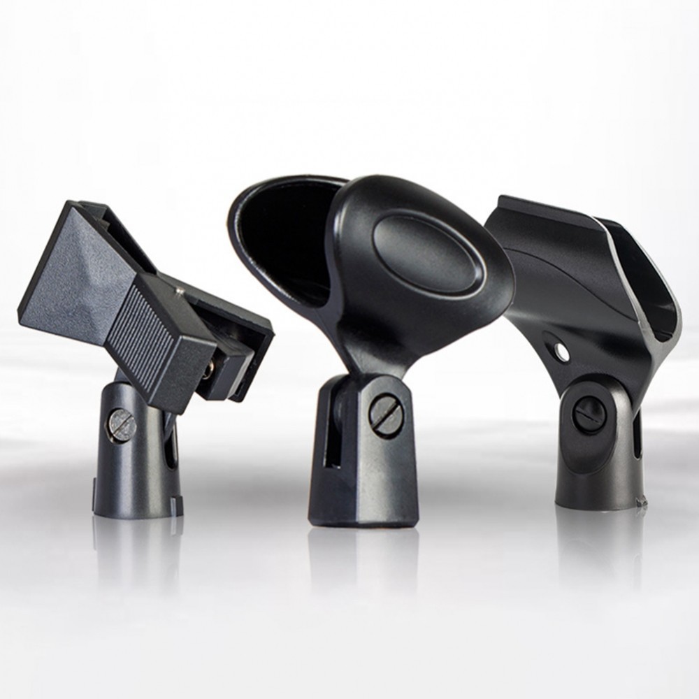 Versatile Mic Clip Clamp with Adapter Compatible with Mic Sizes ...