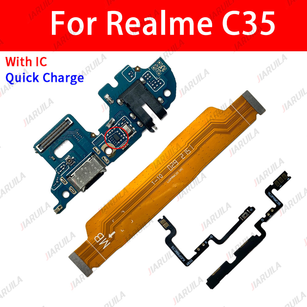 usb board With IC For Realme C35 RMX3511 Charger Charging Dock Port ...