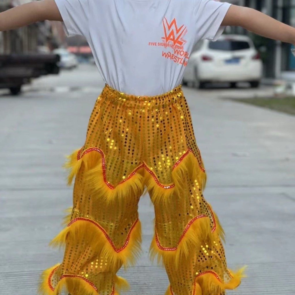 Children's Lion Pants, Elementary School Kindergarten Performance Lion ...