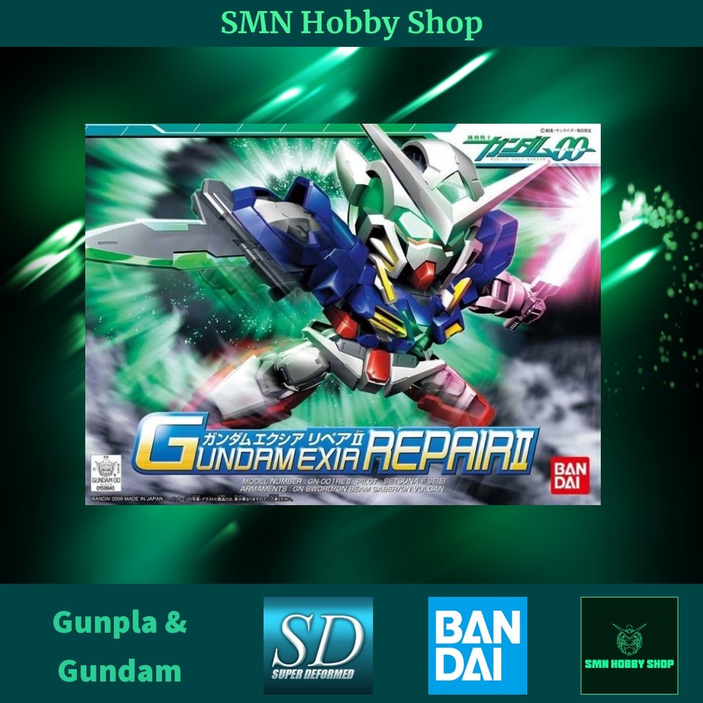 SDBB Super Deformed Gundam Exia Repair II 334 Gunpla Gundam Toys ...