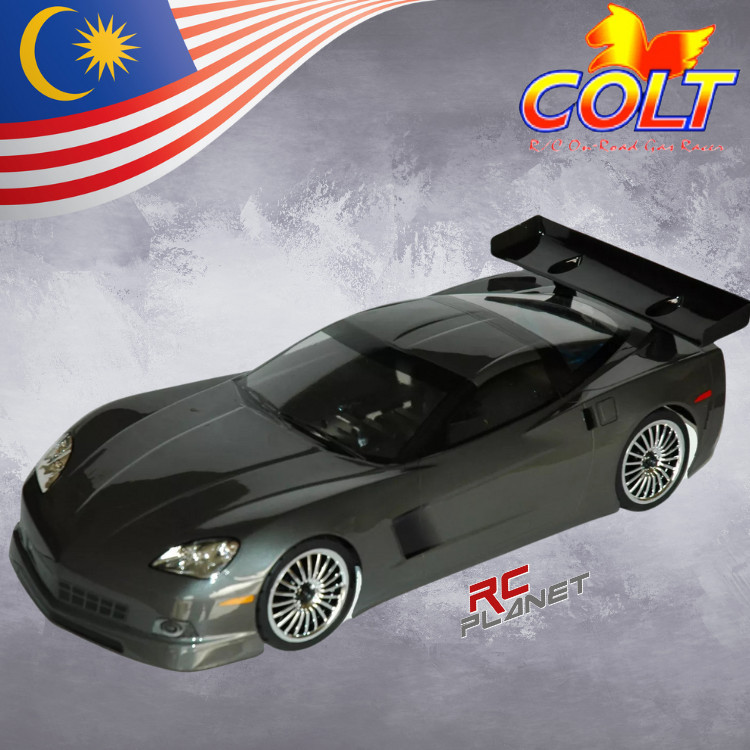 Colt 1/10 RC Corvette C6 Body Clear 200mm M2339 Bodyshell | Shopee Malaysia