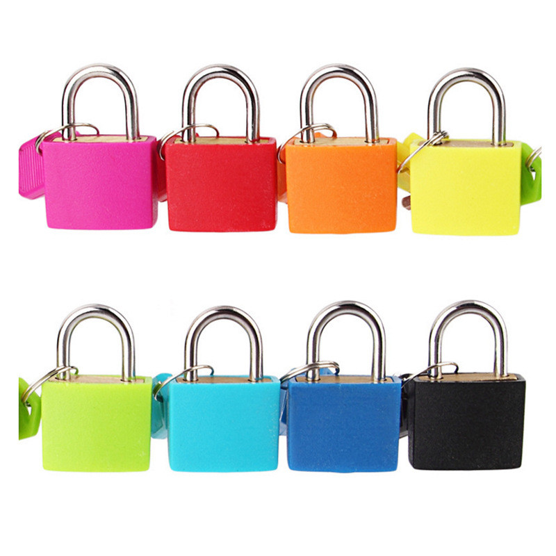 Padlock Student Luggage Copper Core Bag Luggage Color Cabinet Lock ...