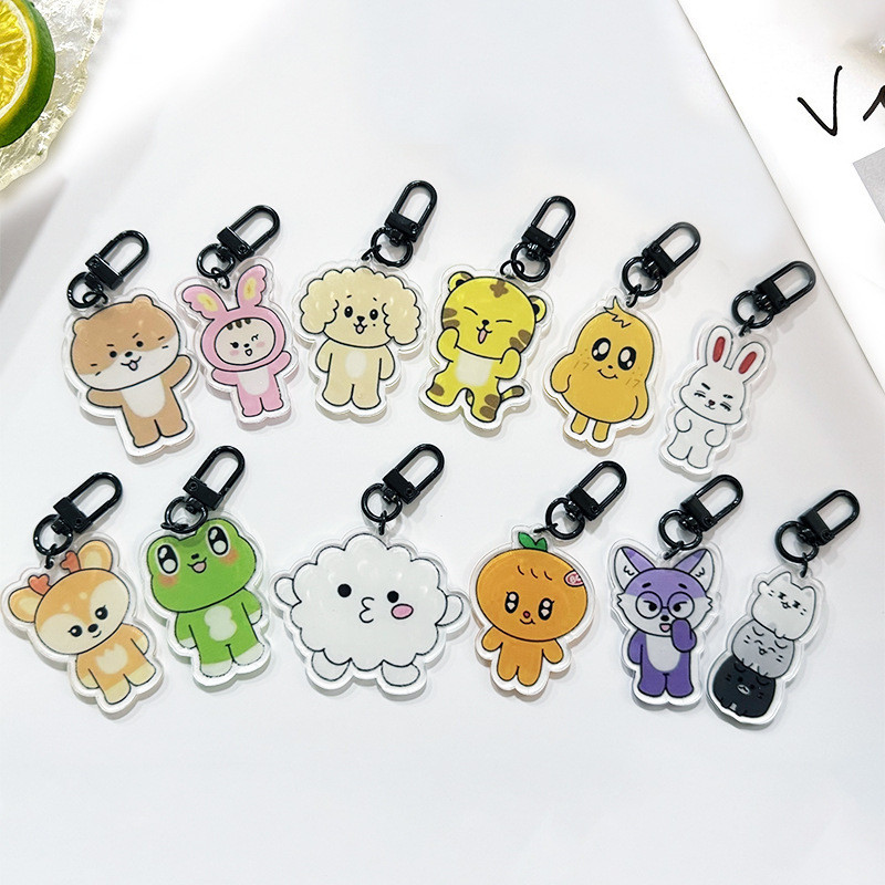 Kpop SEVENTEEN Clear Acrylic Bag Keychain SVT JEONGHAN JOSHUA HOSHI ...