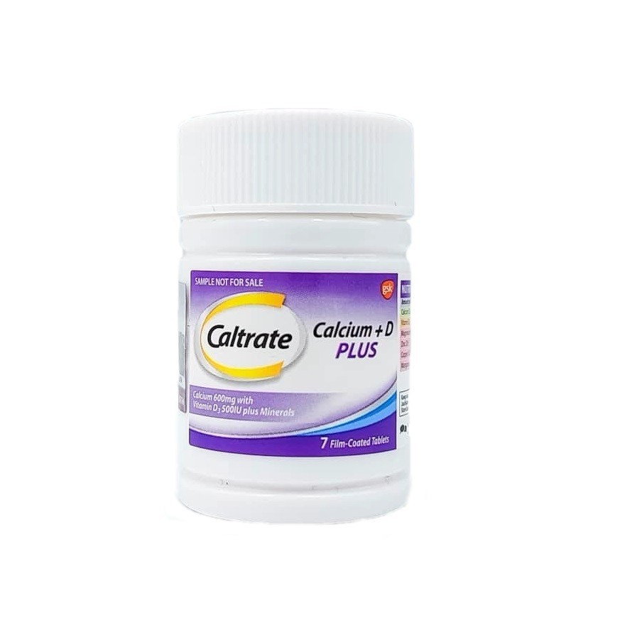 Caltrate 600 Plus Calcium Dietary Supplement For Bone Health With ...