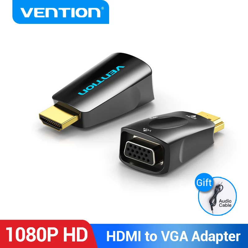 Vention HDMI to VGA Adapter HDMI Male to VGA 15 Pin Female Adapter HD ...