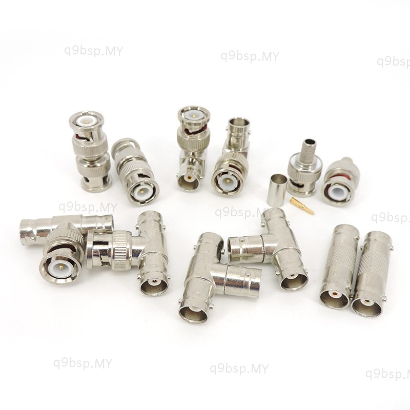 2way BNC male female to right angel BNC male female plug jack splitter ...