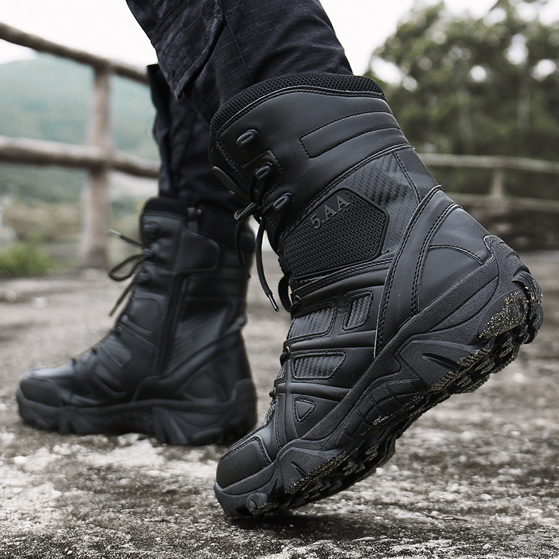 Original Delta army boots men's 5.aa special forces high-top desert ...