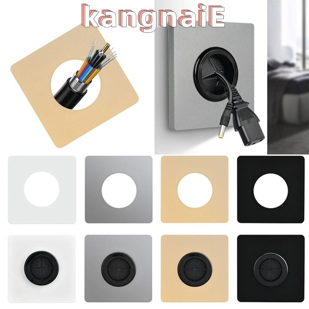 KANGNAI Wall Blank Panel, With Outlet Hole 86Type Cable Socket Panel ...